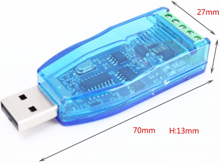 ماژول مبدل Usb به سریال Rs485 با تراشه Ch340 عصر الکترونیک