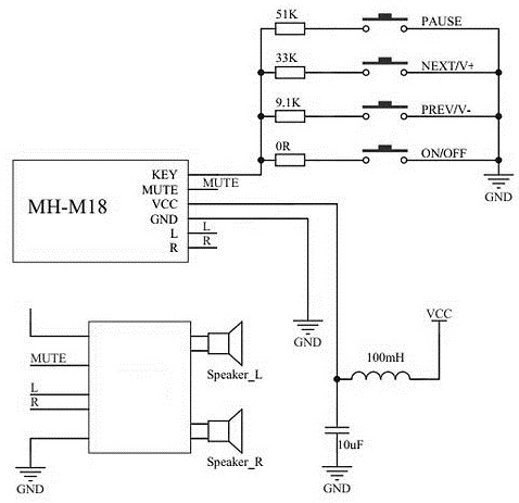 ماژول بلوتوث صوتی M18 - عصر الکترونیک
